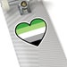 Aromantic Flag Heart Sticker Aromantic Pride Sticker Aro - Etsy