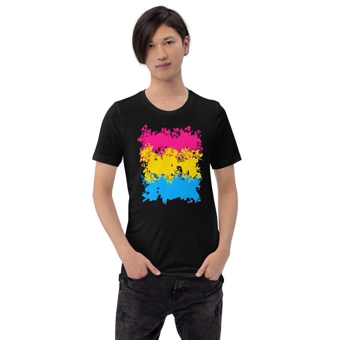 Pansexual Shirt Pan Pride Shirt Pansexual Flag Pansexual Etsy