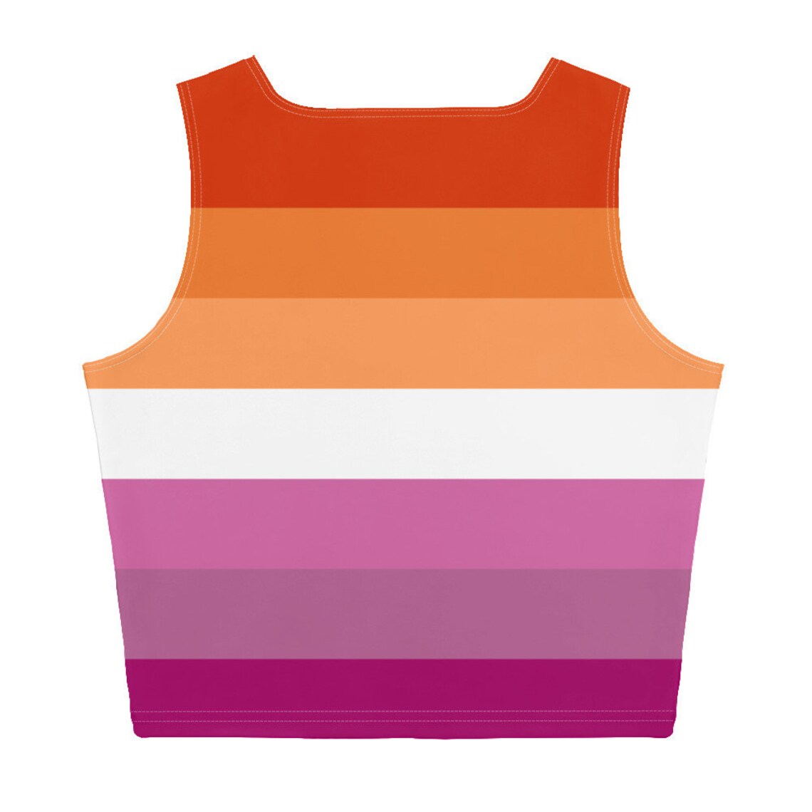 Lebian Crop Top, Cropped Lesbian Pride Tank, Gay Pride Tank Top ...