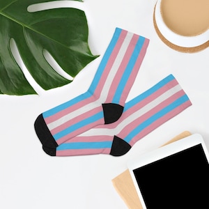 Transgender Socks, One Size, Trans Socks, Transgender Clothing, Trans ...