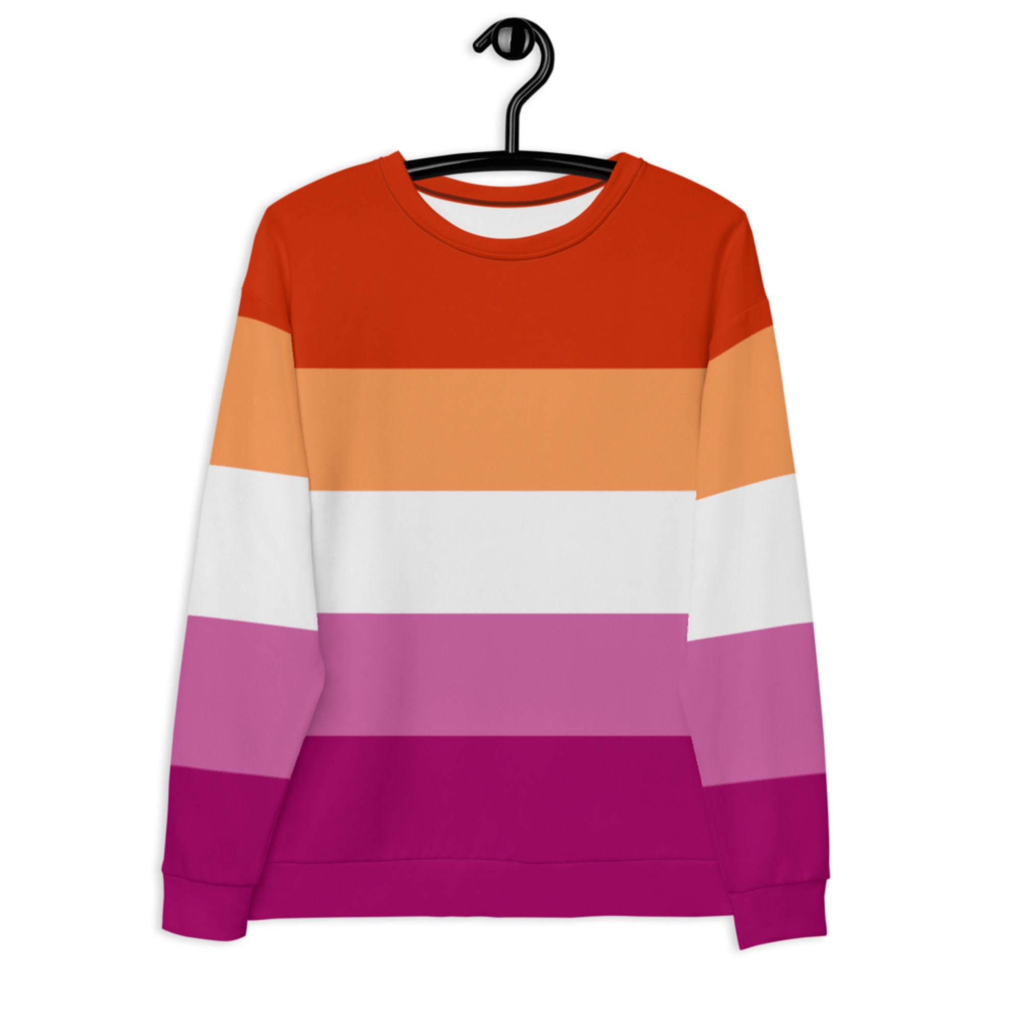 Community Lesbian Sweater Lesbian Flag Clothing Lesbian Flag | Etsy