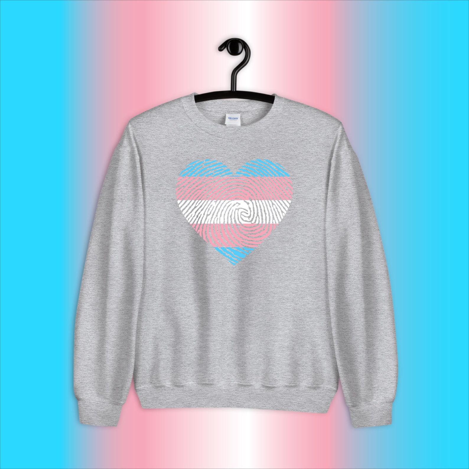 Transgender Pride Sweatshirt Trans Pride Sweater Transgender - Etsy