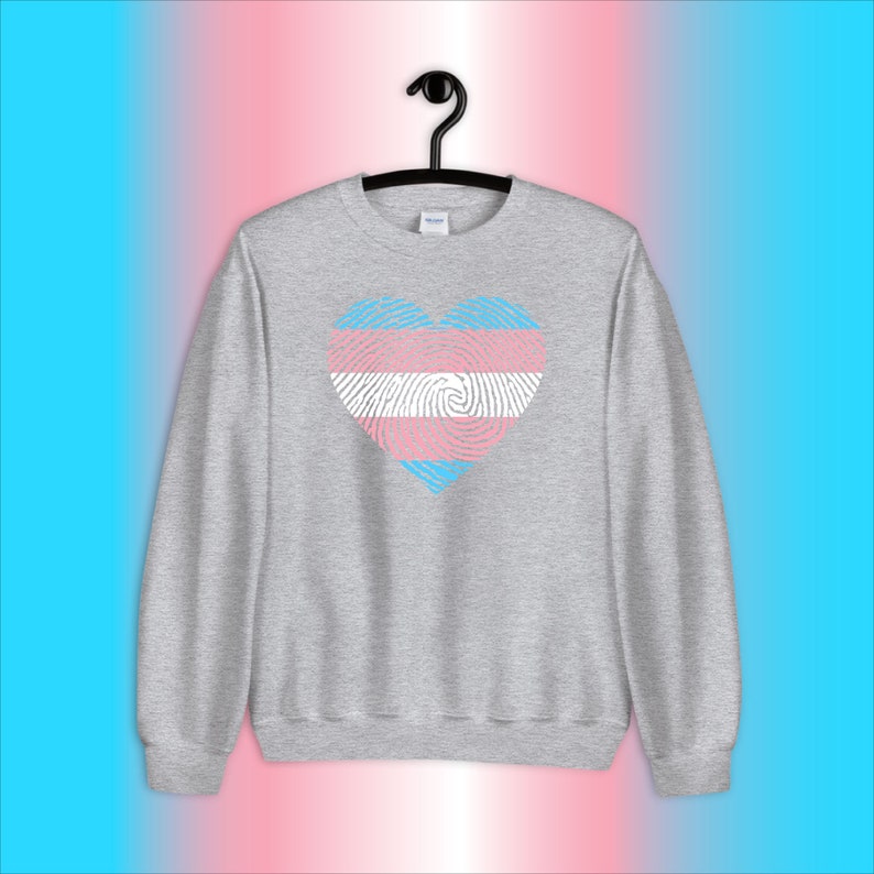 Transgender Pride Sweatshirt Trans Pride Sweater Transgender - Etsy UK