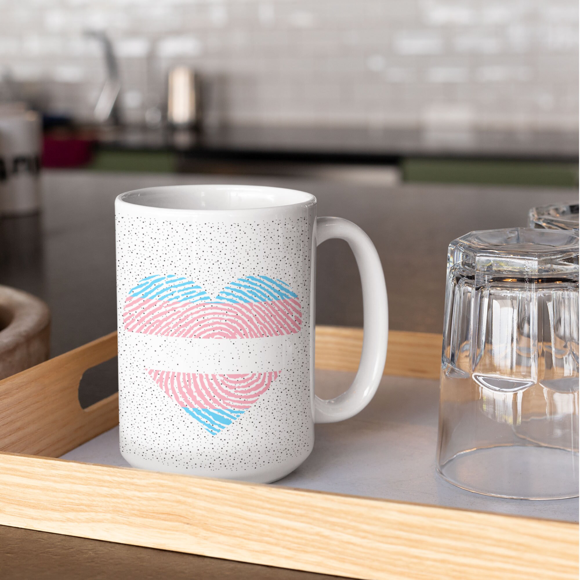 Large Transgender Mug Trans Pride Mug Trans Mug Transgender Etsy