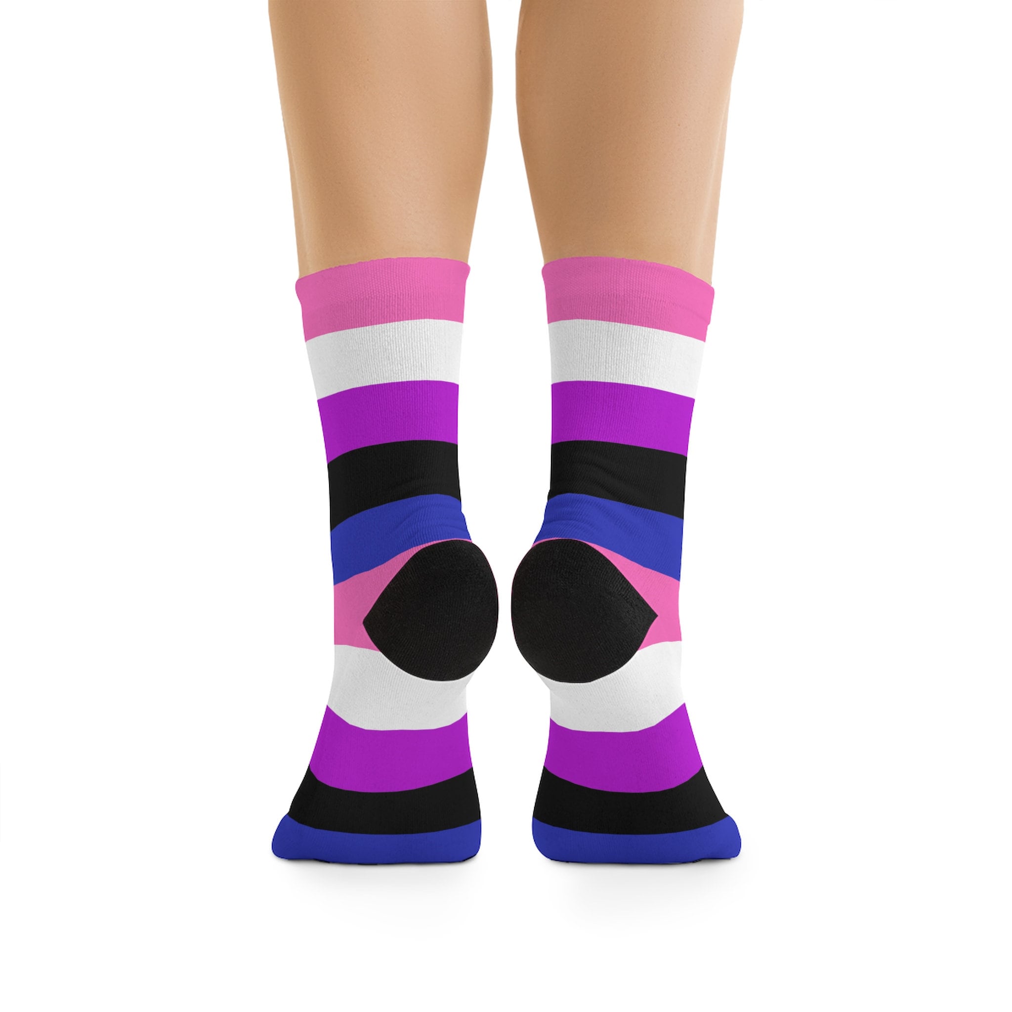 Genderfluid Pride Flag Socks Genderfluid Clothing Gender - Etsy