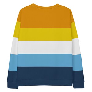 Aroace Sunset Flag Sweatshirt, Aro Ace Sweater, Aroace Pride Clothing ...