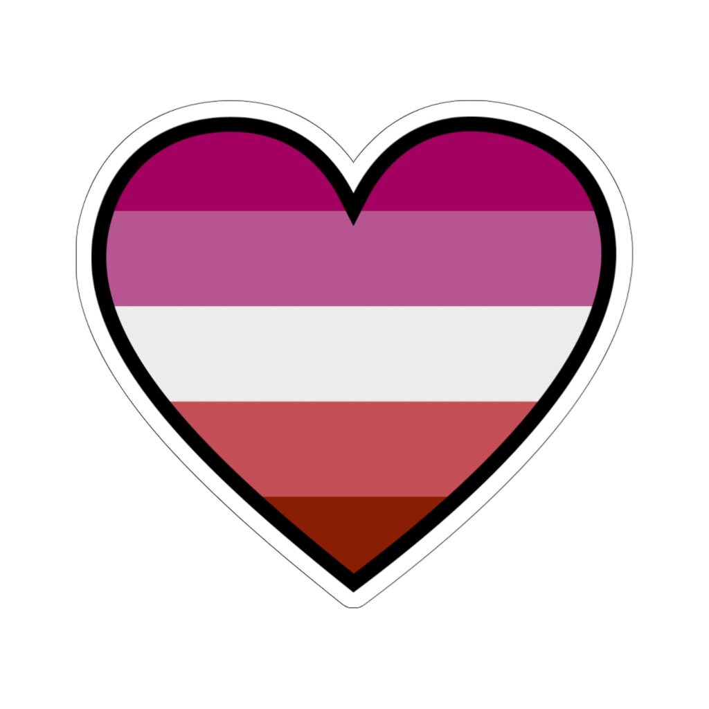 Lesbian Sticker Lesbian Pride Stickers Gay Sticker Pride Etsy