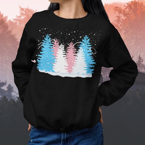 Transgender Christmas Jumper Trans Pride Christmas Sweater - Etsy
