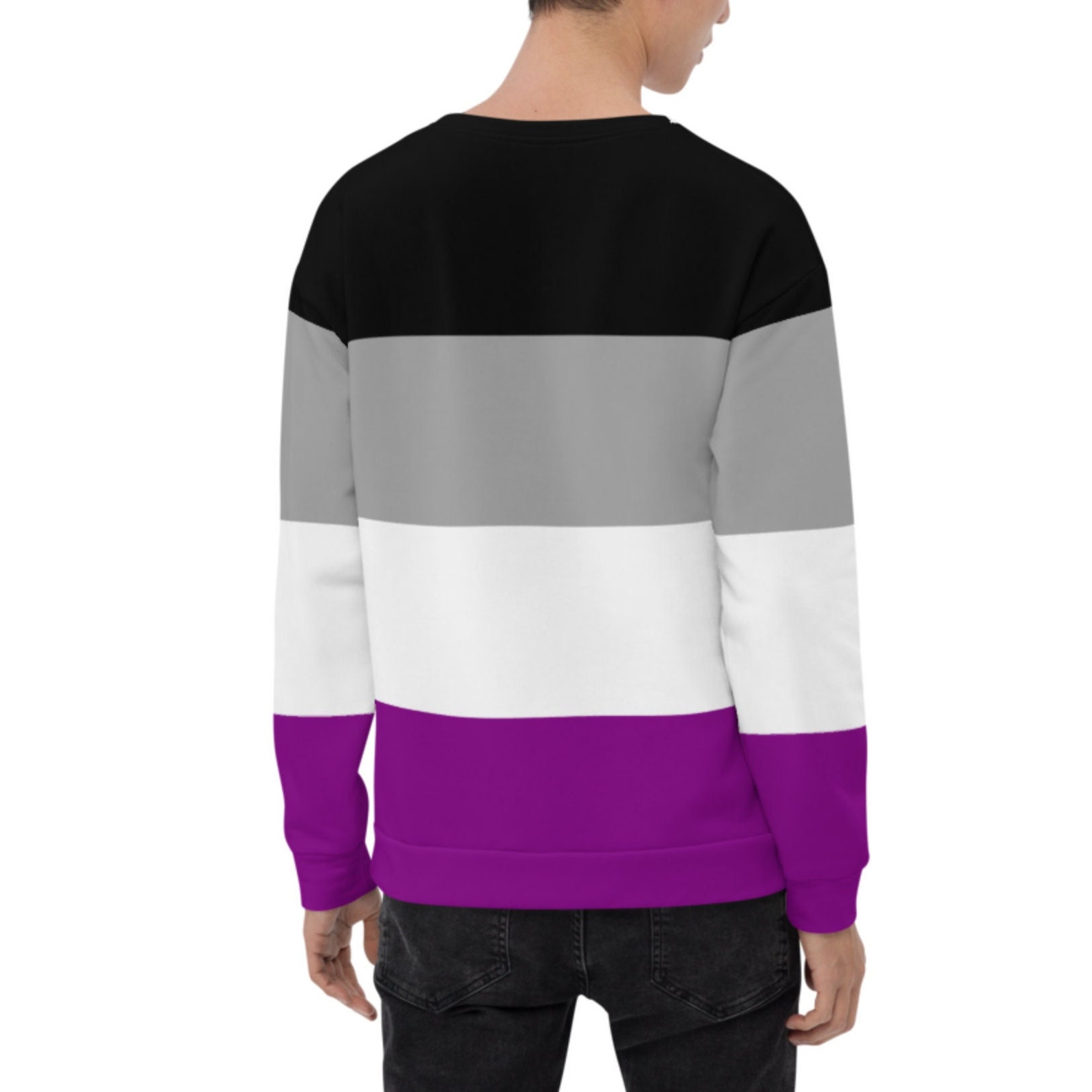 Asexual Sweatshirt Asexual Pride Sweater Ace Pride Wear | Etsy