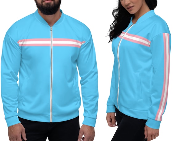 Transgender Jacket Trans Pride Jacket Lightweight Bomber - Etsy