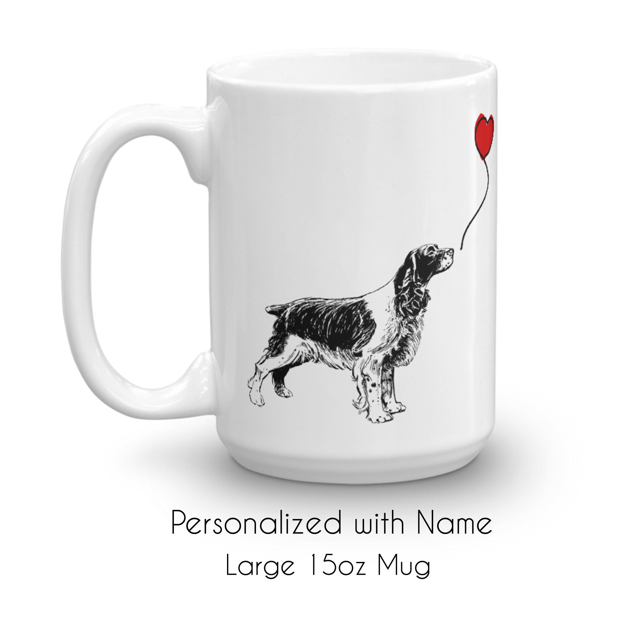 Personalized Springer Spaniel Mug English Springer Spaniel - Etsy