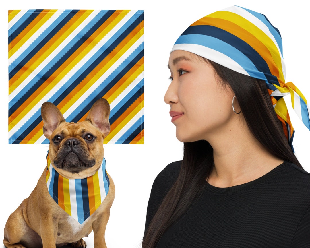 Square Aroace Sunset Flag Bandana, Aroace Pride Bandana Scarf, Aroace ...