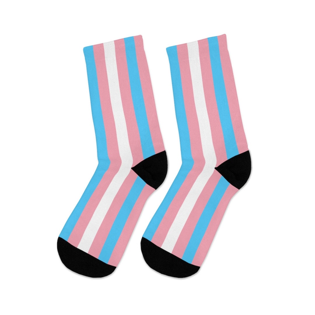 Transgender Socks, One Size, Trans Socks, Transgender Clothing, Trans ...