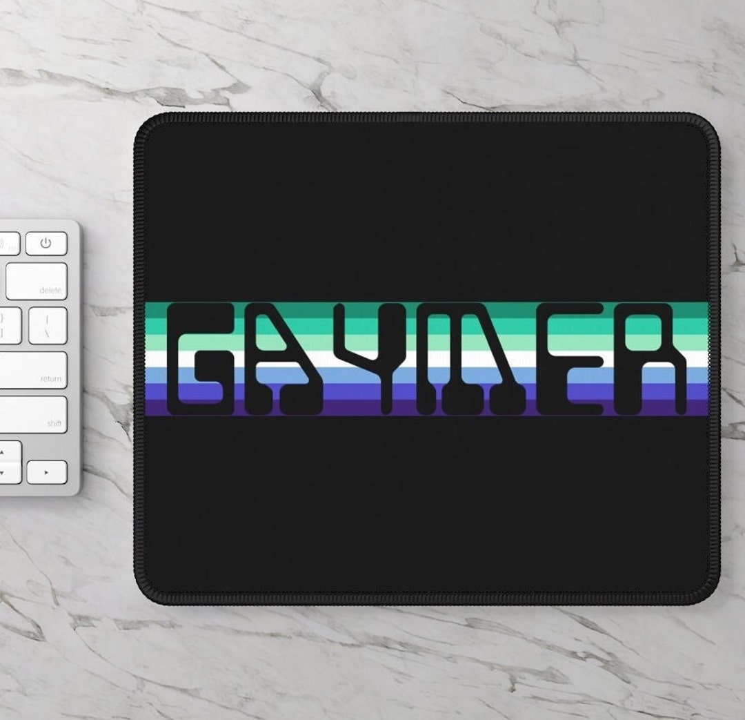 MLM Flag Gaymer Gaming Mouse Pad, Gay Gamer Gifts, MLM Pride Flag ...