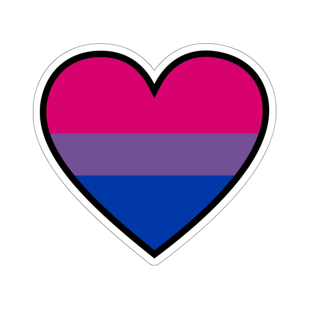 Bisexual Sticker Bi Pride Sticker Best Friend Gift Bi | Etsy