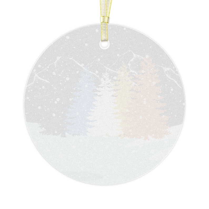 Aroace Glass Ornament, Aroace Pride Christmas Ornament, Discreet Aroace ...