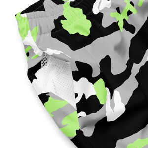 2xs 6xl Agender Camo Swim Trunks, Agender Pride Camouflage Swim Shorts ...