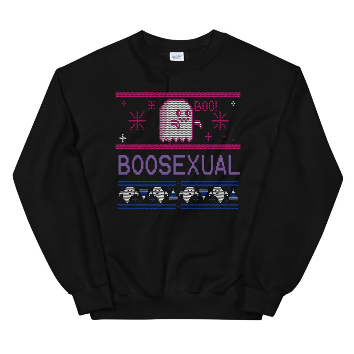 Bisexual Ghost Halloween Sweatshirt Boo Bi Pride Halloween - Etsy