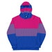 Bisexual Flag Hoodie, Bi Pride Hoodie, Bisexual Colors, Bisexual Pride ...
