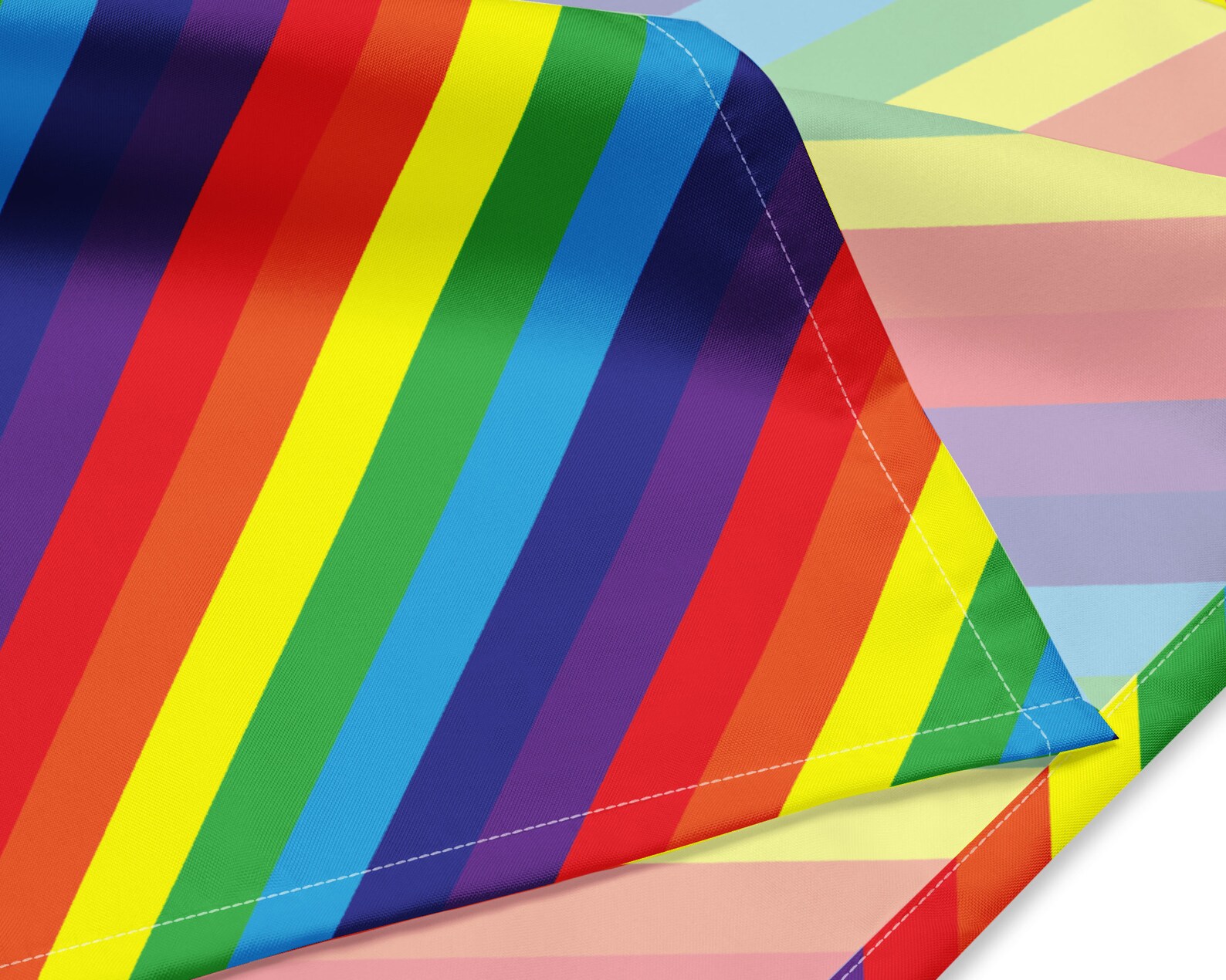 Square Rainbow Bandana, LGBT Pride Bandana Scarf, Gay Flag Festival ...