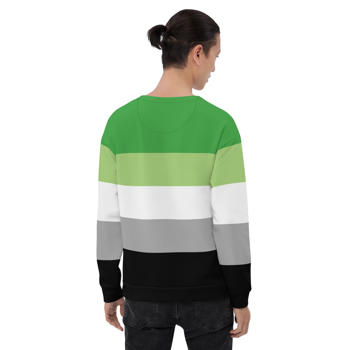 Aromantic Flag Sweater, Aromantic Sweatshirt, Aromantic Clothes ...