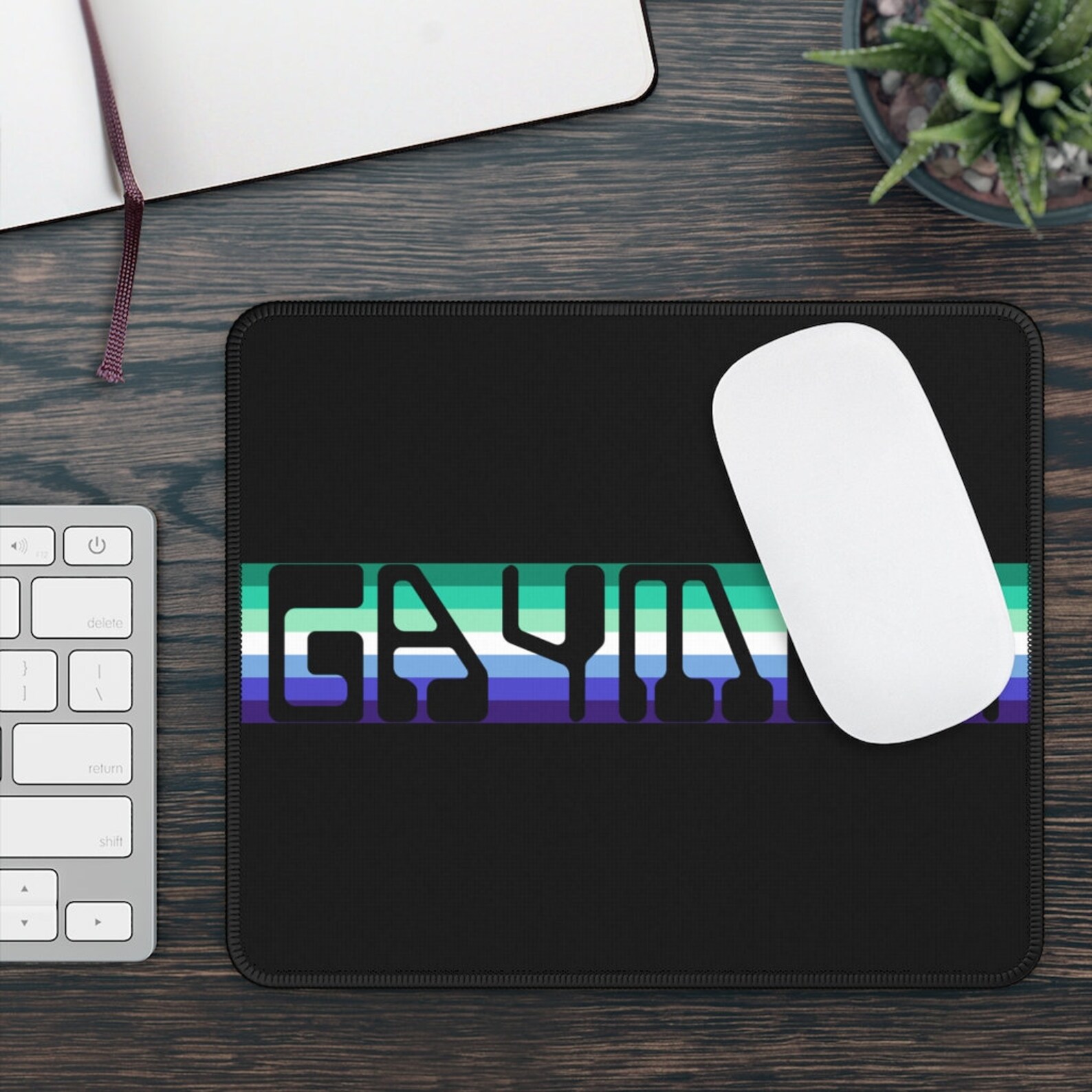 MLM Flag Gaymer Gaming Mouse Pad, Gay Gamer Gifts, MLM Pride Flag ...
