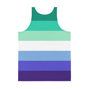 MLM Pride Flag Tank Top, MLM Pride March Wear, Gay Mlm Flag Pride ...