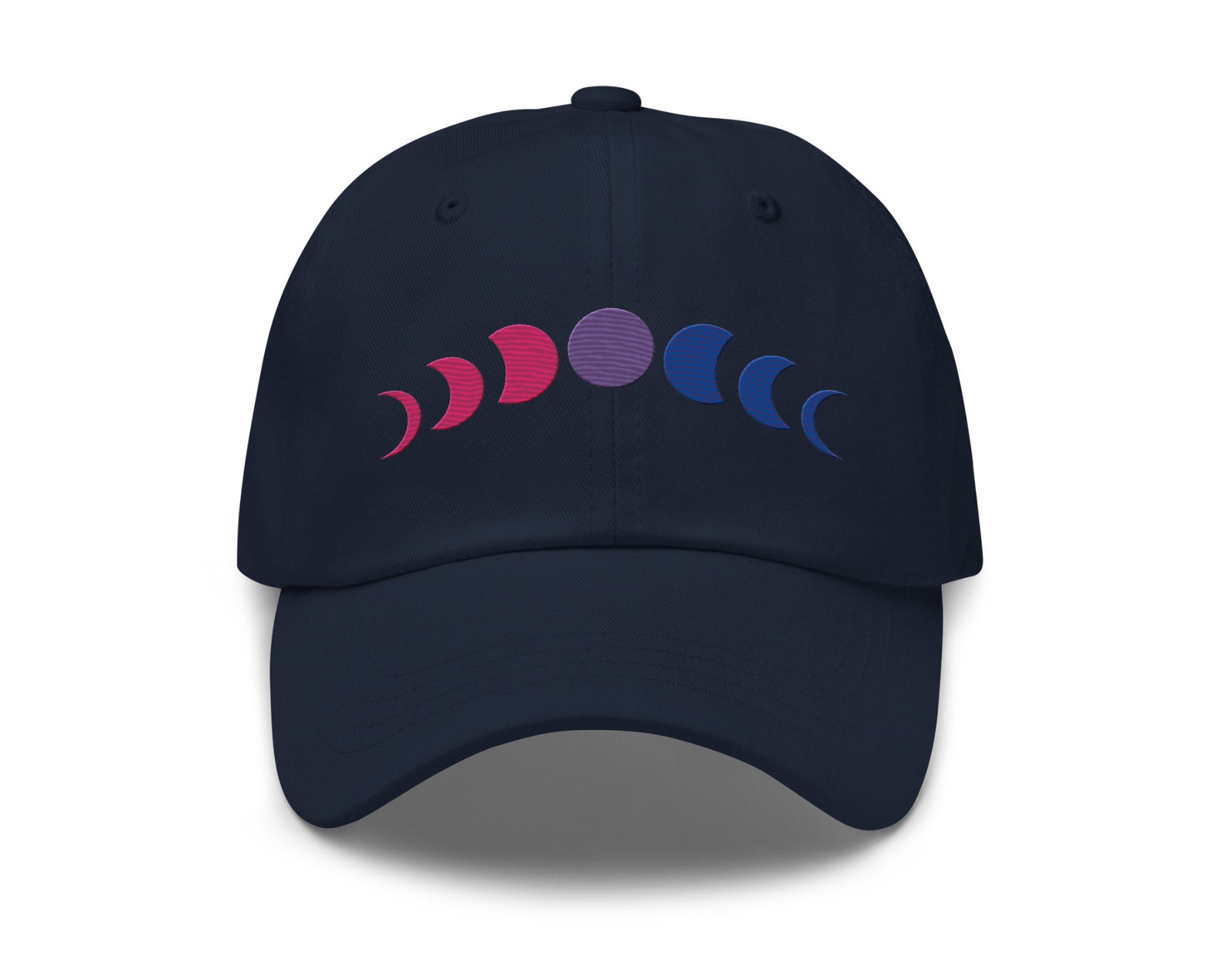 Embroidered Bi Pride Hat Subtle Bisexual Hat Celestial - Etsy