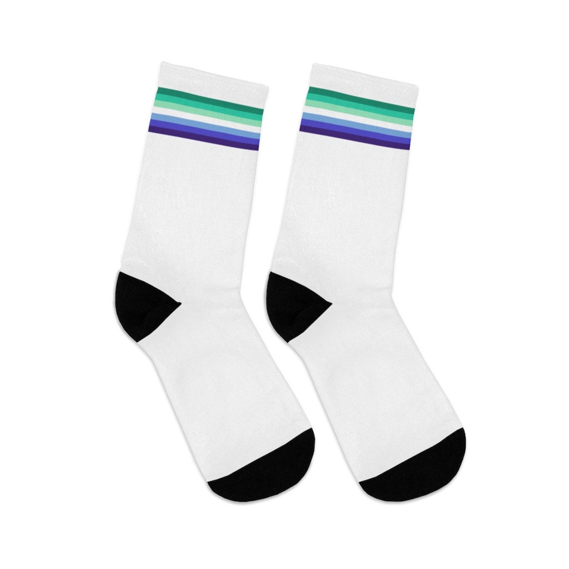 MLM Pride Flag Socks Male Pride Socks Gay Socks Blue Gay - Etsy