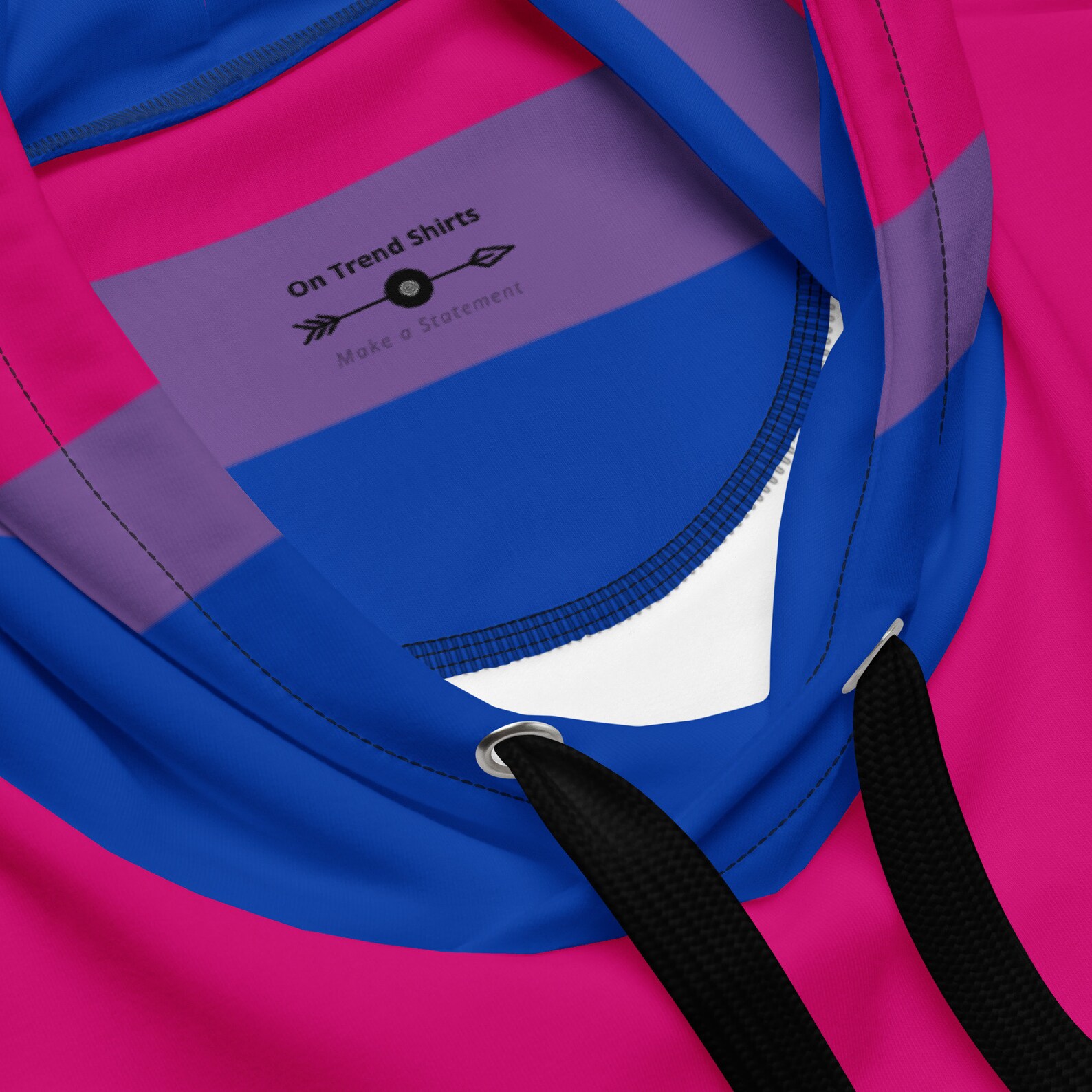 Bisexual Flag Hoodie, Bi Pride Hoodie, Bisexual Colors, Bisexual Pride ...