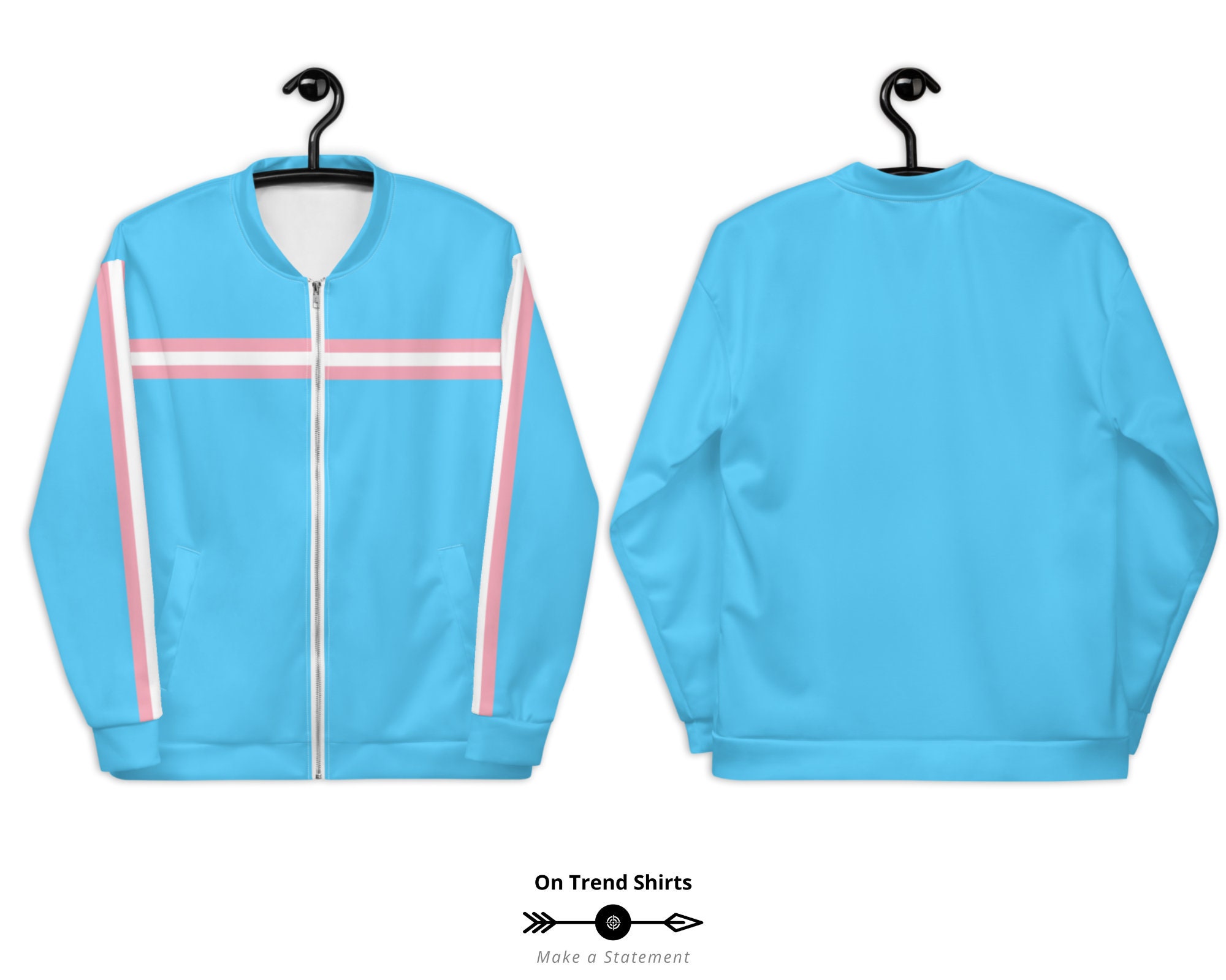 Transgender Jacket Trans Pride Jacket Lightweight Bomber - Etsy