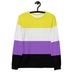 Nonbinary Sweatshirt Nonbinary Flag Sweater Non Binary Pride - Etsy