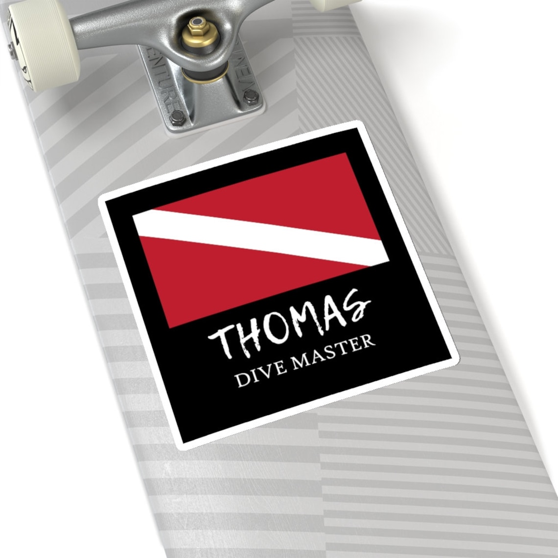 Personalized Dive Master Sticker Scuba Diver Sticker Scuba - Etsy