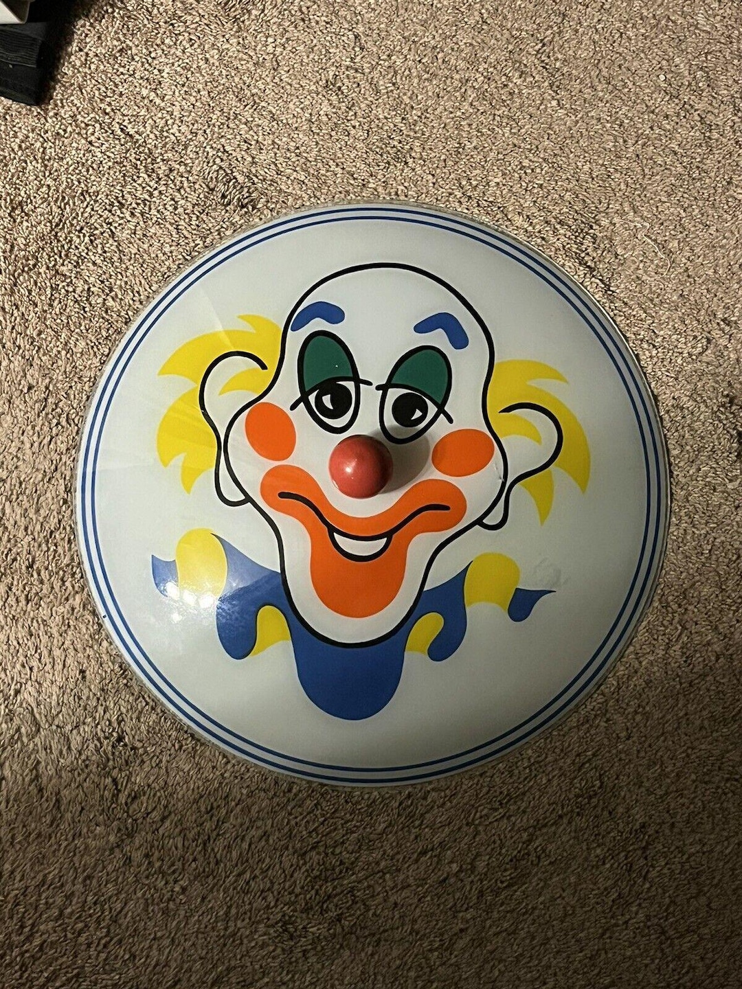 Vintage Clown Ceiling Light Fixture Patriot Lighting 1980s 80s Union ...