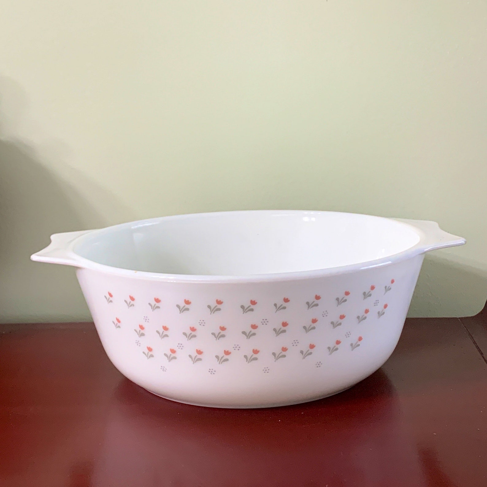 Vintage Pyrex Laura Ashley Tulip England Casserole Dish - Etsy