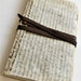 Handmade Parchment Notebook, Soft Cover - Etsy