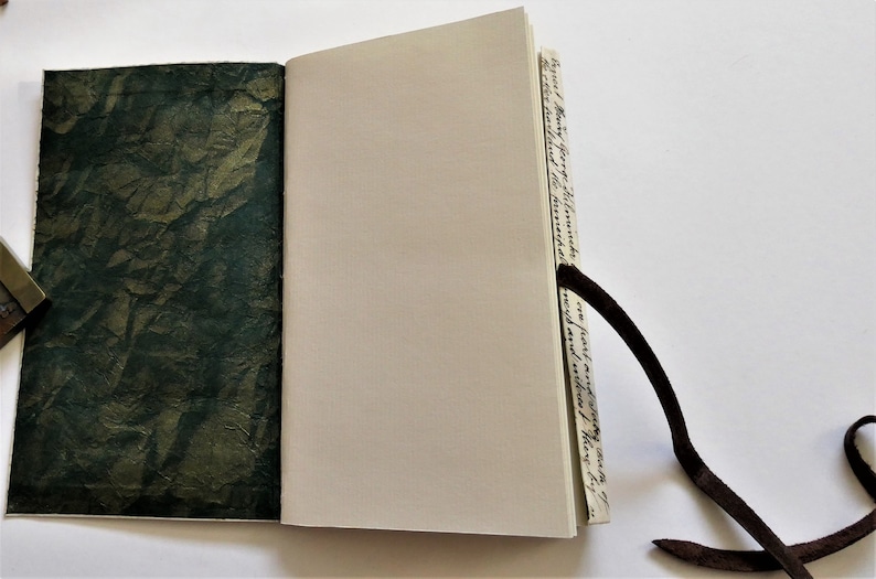 Handmade Parchment Notebook, Soft Cover - Etsy