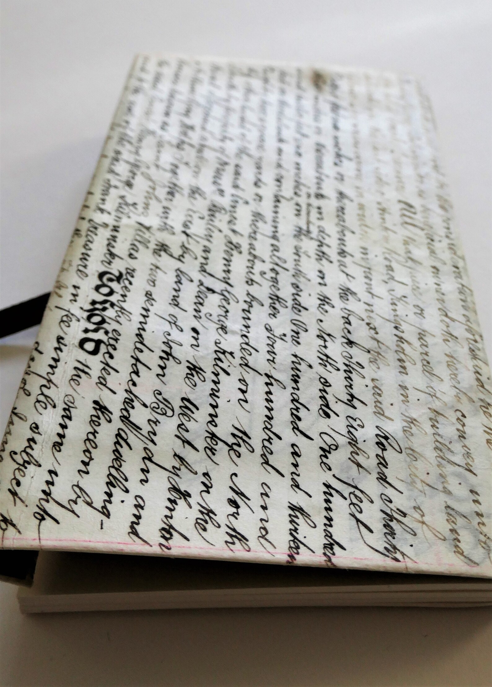 Handmade Parchment Notebook, Soft Cover - Etsy