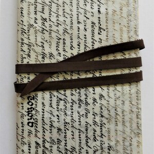 Handmade Parchment Notebook, Soft Cover - Etsy