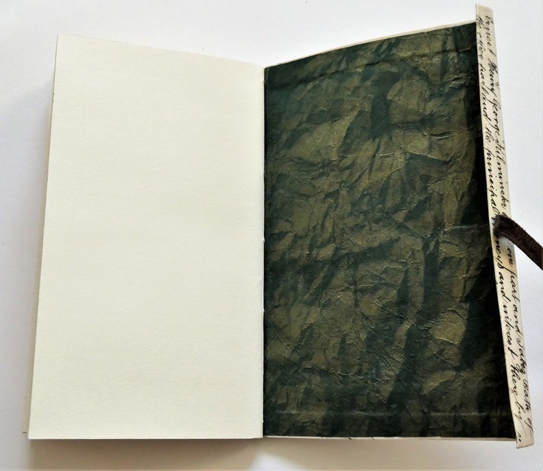 Handmade Parchment Notebook, Soft Cover - Etsy
