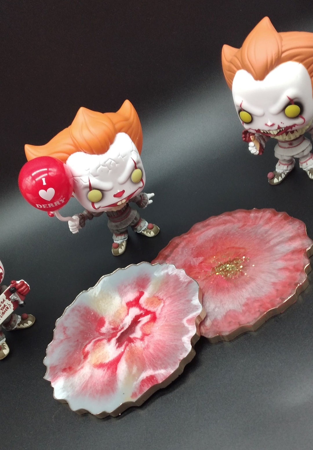 IT: Pennywise Inspired Coaster Set (2 Piece) - Etsy