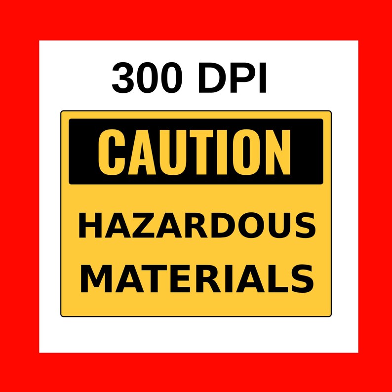 Blank Yellow Caution Hazardous Sign PNG & JPG | Silhouette Shadow ...