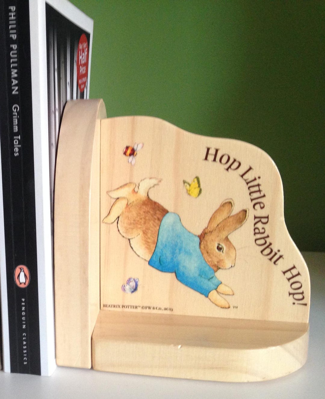 Beatrix Potter Peter Rabbit Bookends Nursery Decor - Beatrix Potter ...