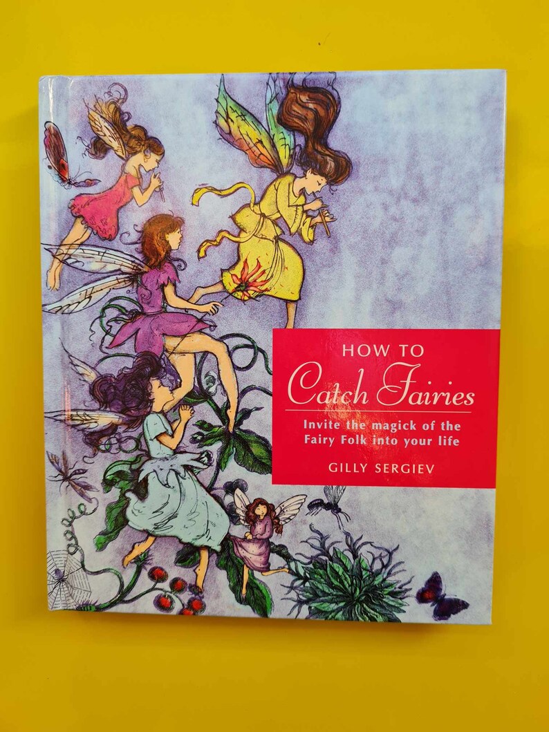Vintage Hardback Book How to Catch Fairies Gilly Sergiev - Etsy