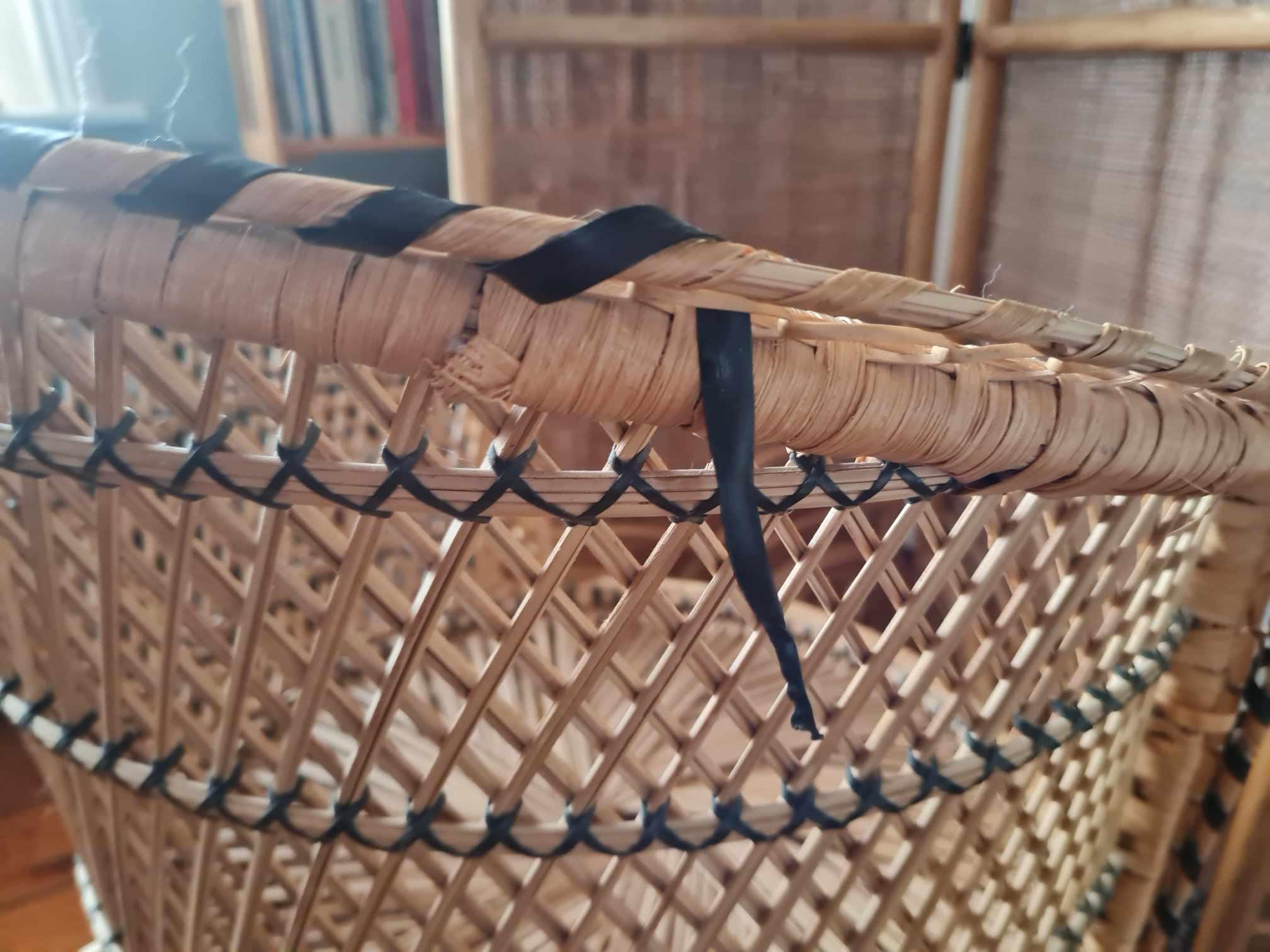 Vintage 70s 80s Bamboo Tub Chair as Seen - Etsy UK