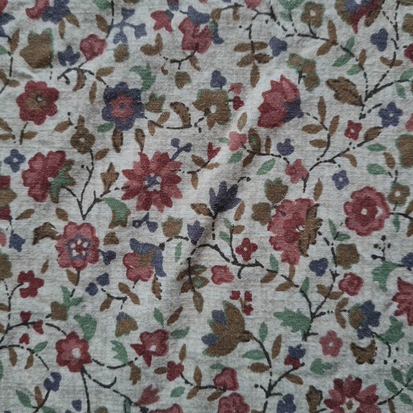 Vintage Floral Sheet - Etsy