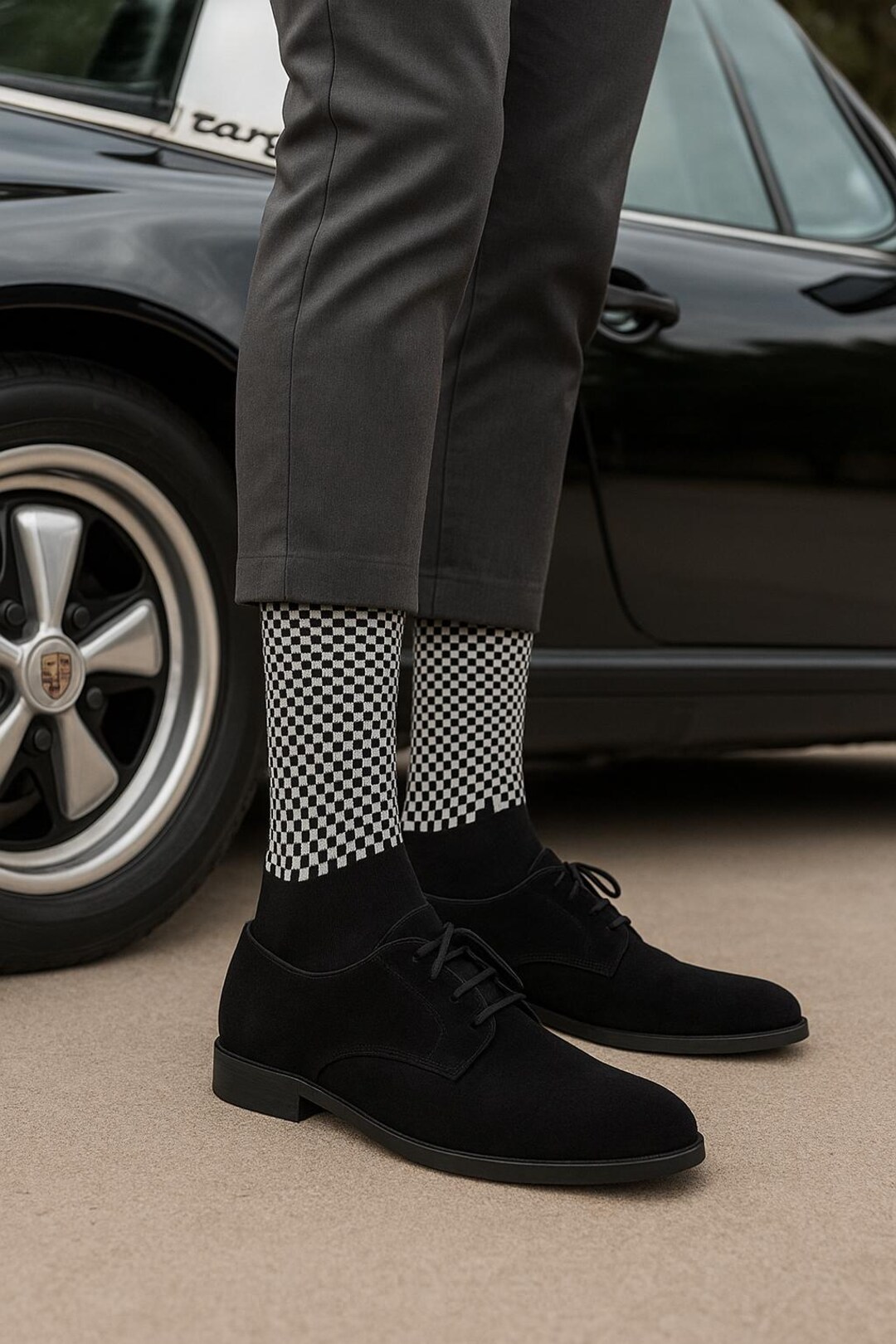 Vintage Porsche-inspired Pascha Socks - Etsy