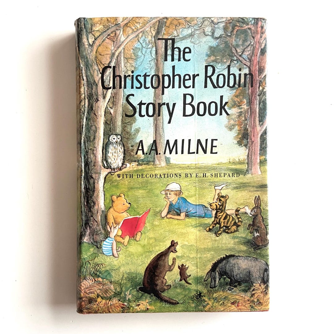 1973 Vintage Edition of the Christopher Robin Story Book by A.a.milne ...