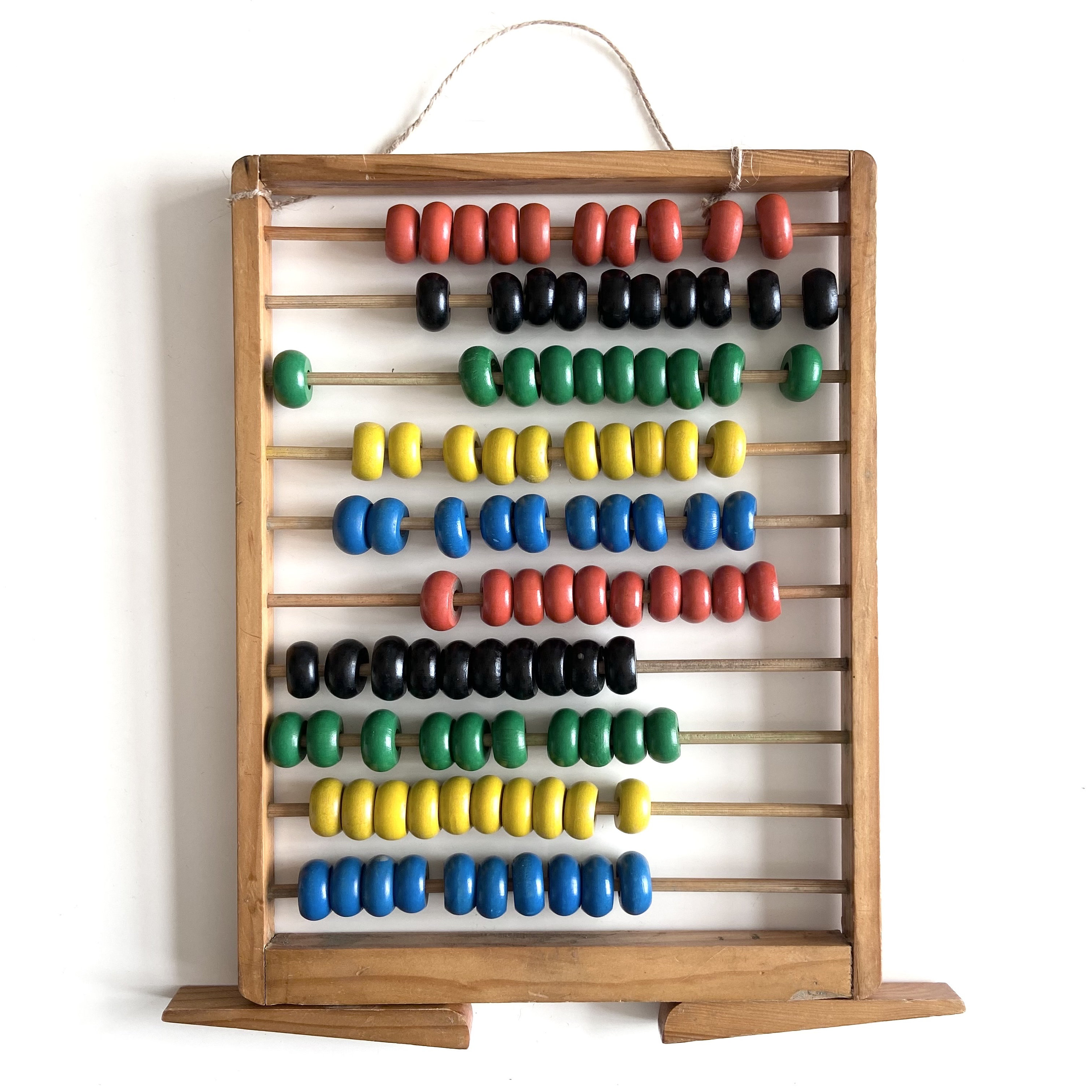 70s Vintage Wooden Abacus. Maths Tools. School Play Prop. - Etsy