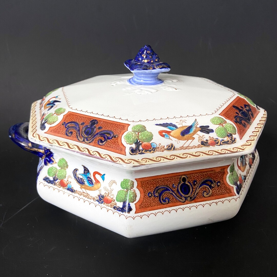 Vintage Tureen With a Lid. Keeling & Co Losol Ware "meliden" Dinner Set ...